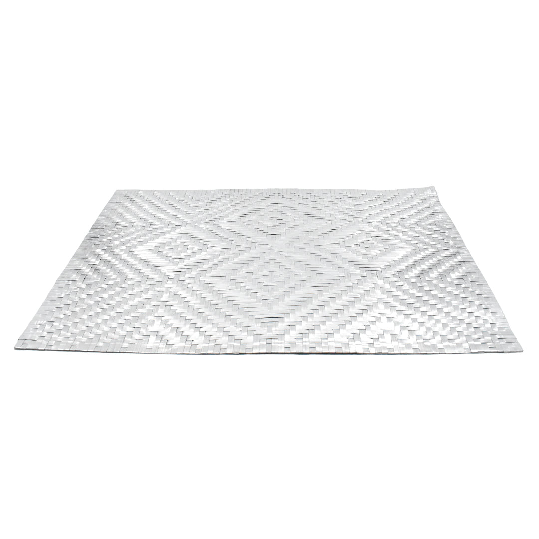 Mantel Rectangular de Aluminio Cromado